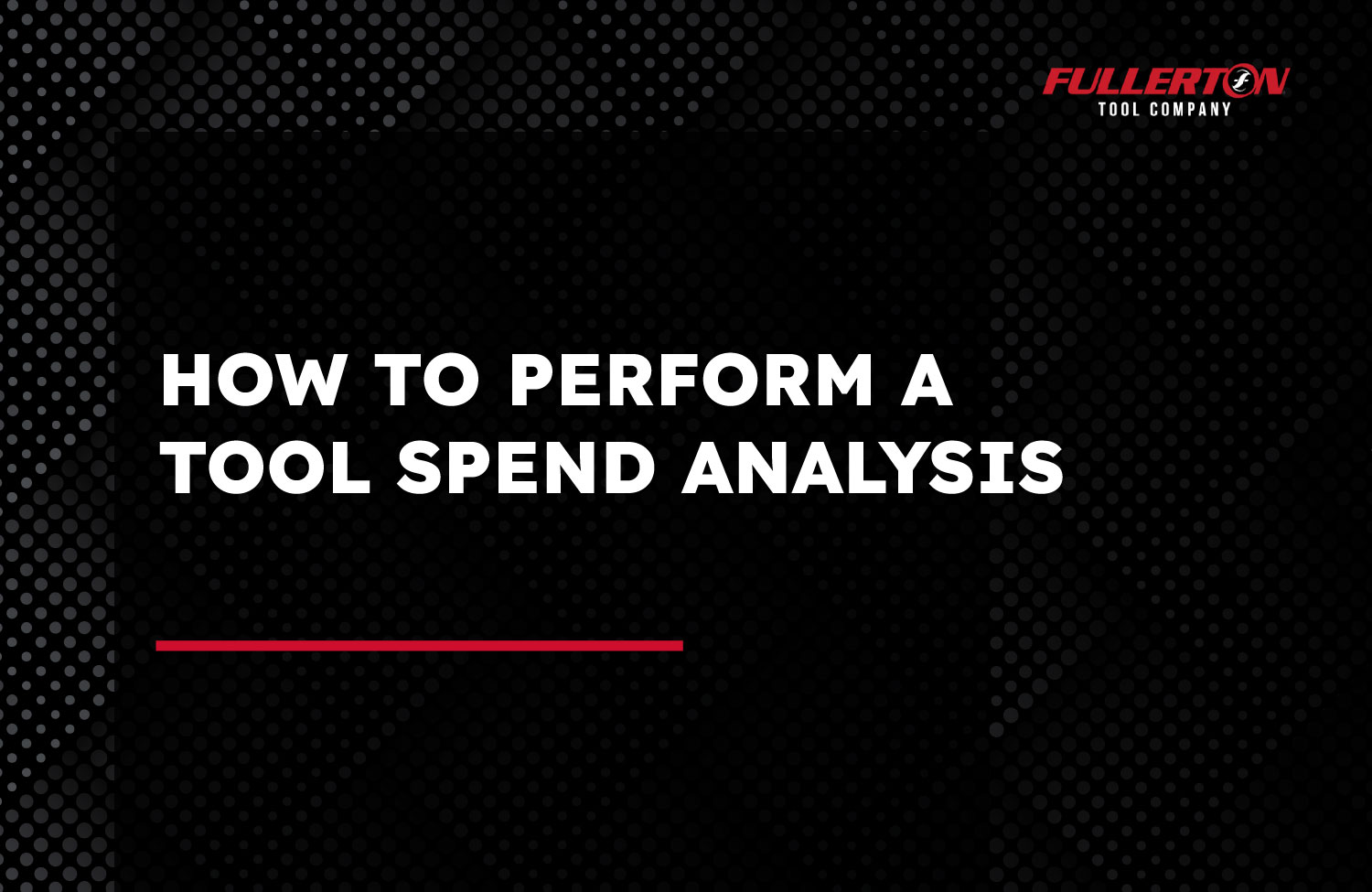 How to Perform a Tool Spend Analysis